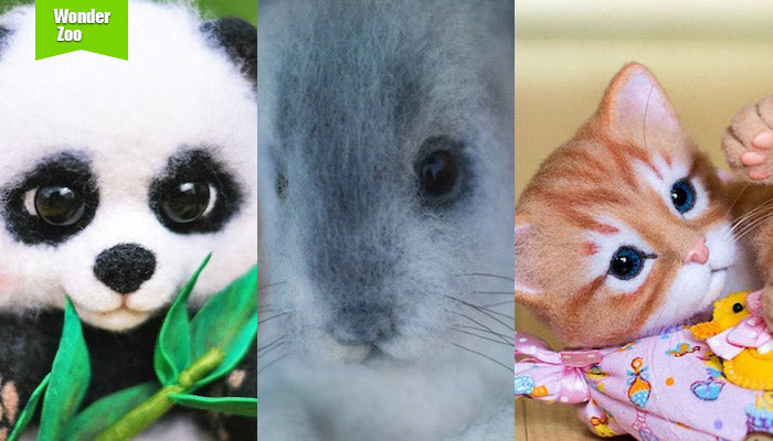 [2016.9.23] Wonder Zoo | Needle Felted Wool Animals Projects Inspirati ...