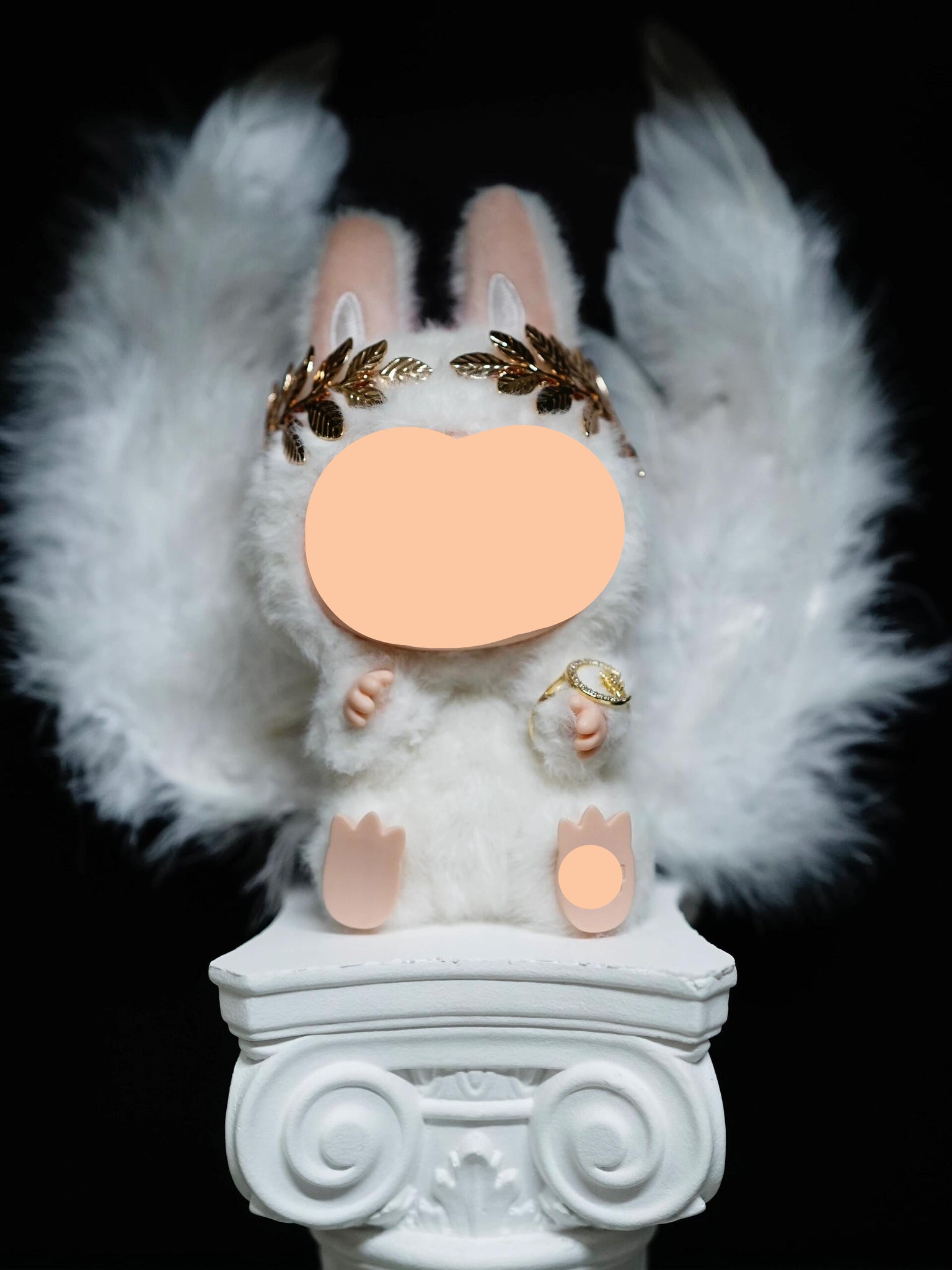 Labubo Have A Seat Clothes Angle with Ring Labubo Keychain Labubo Clot ...