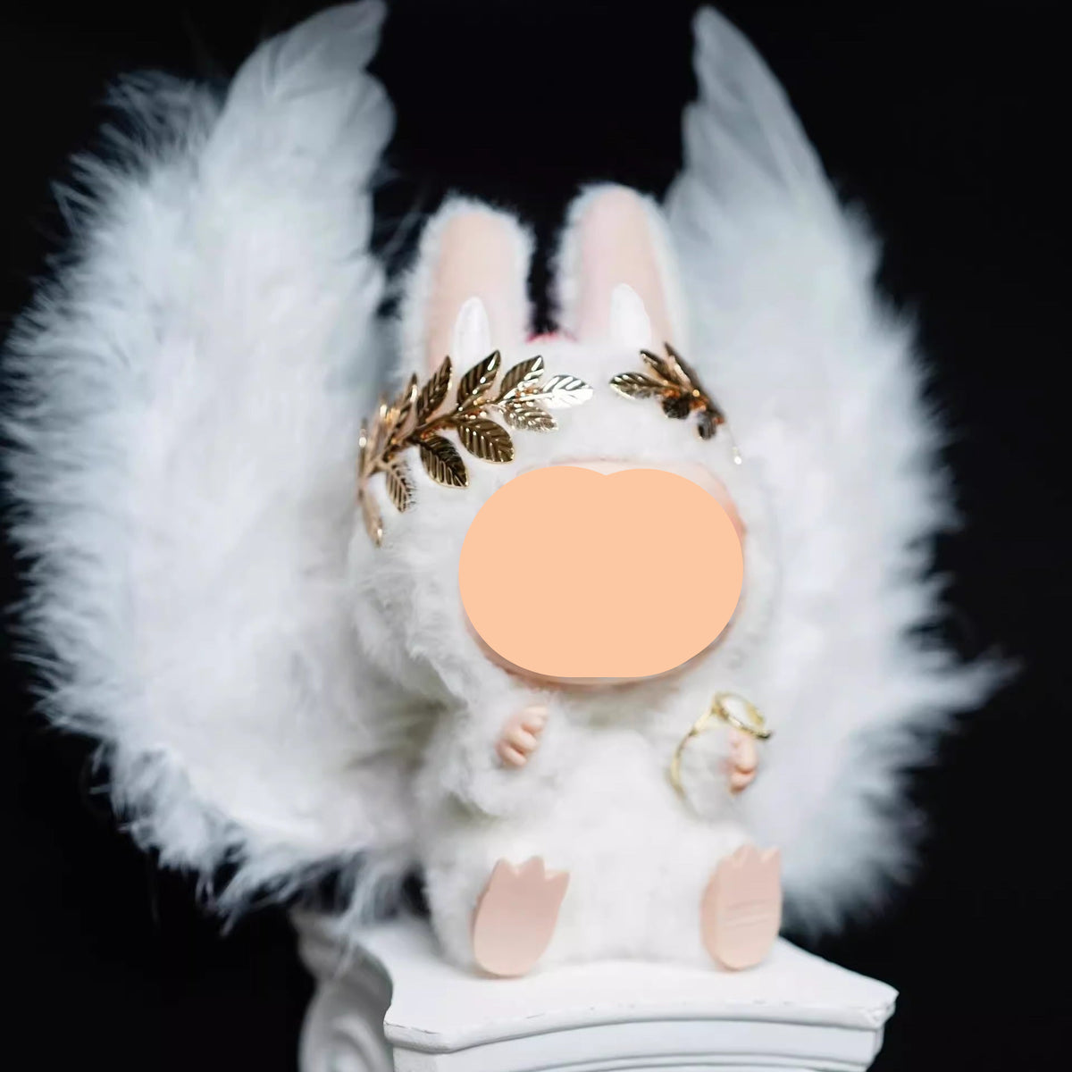 Labubo Have A Seat Clothes Angle with Ring Labubo Keychain Labubo Clot ...