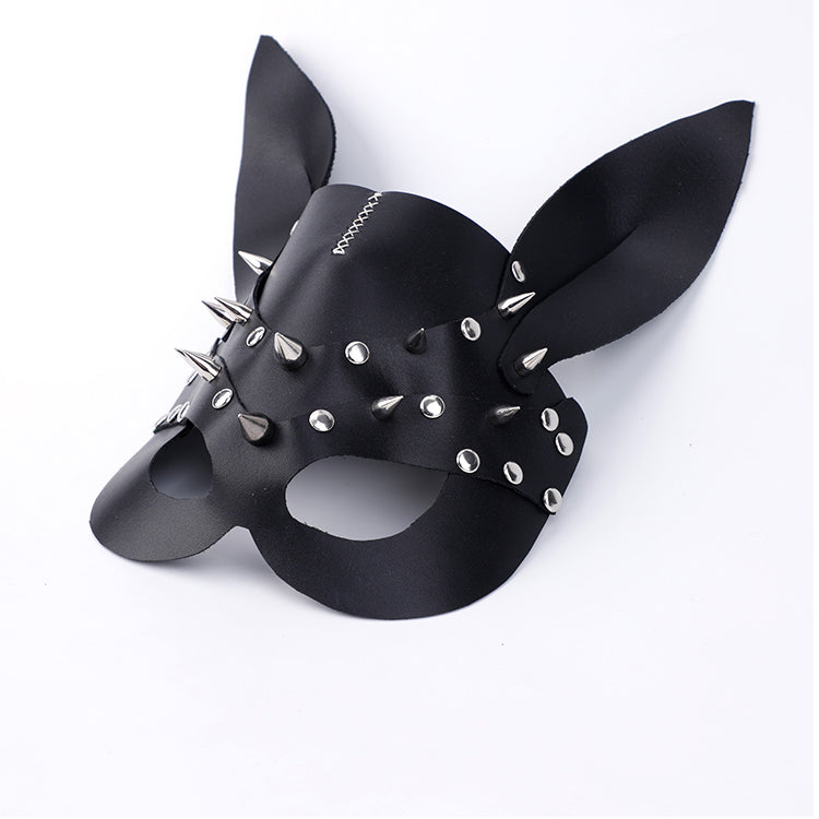 Leather Pattern Leather Halloween Bear Mask Pattern Bunny Mask Leather ...