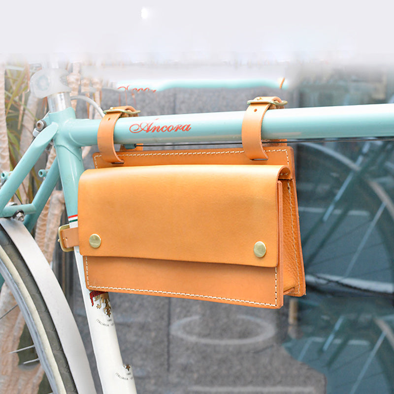 Leather Mens Bike Bag Pattern Leather Pattern Bicycle Pouch Leather Cr ...