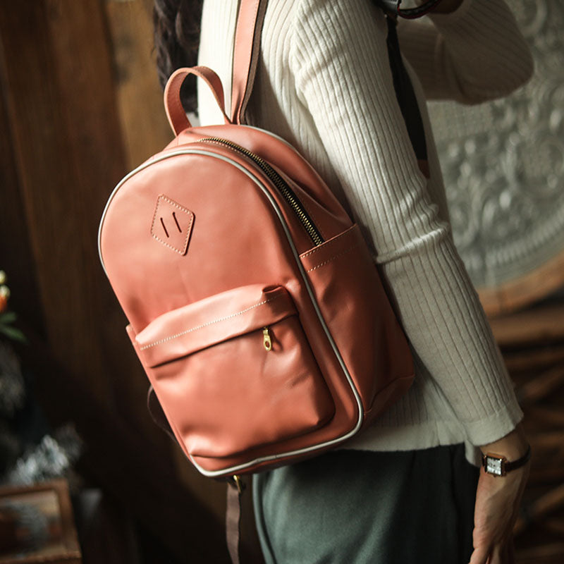 Leather School Backpack Patterns Leather Patterns Satchel Backpack Lea – Feltify