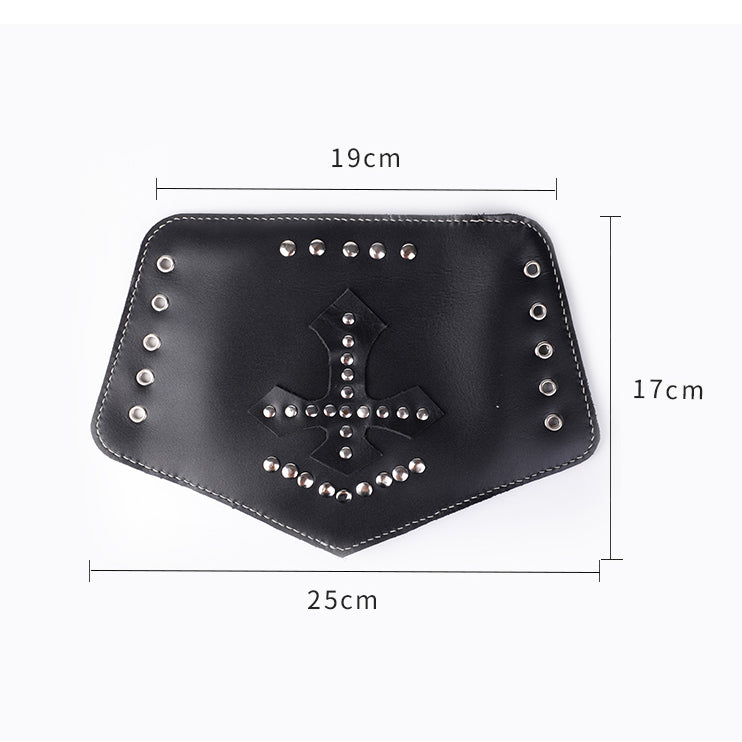 Leather Pattern Leather Wrist Armor Pattern Gauntlet Wristband Leather ...