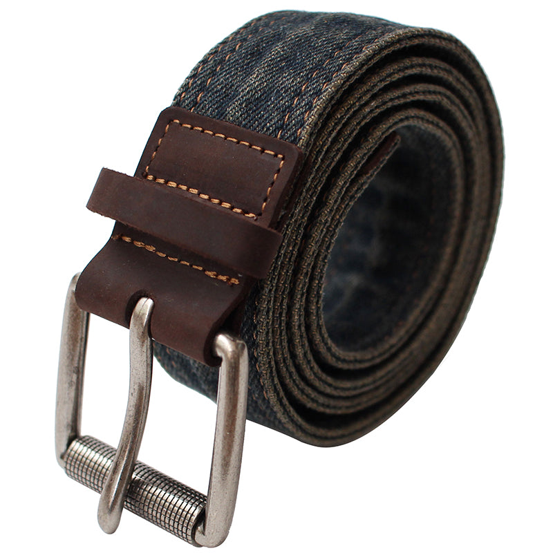 Vintage Mens Denim Slim Belts Denim Blue Belts Vintage Belts For Men ...
