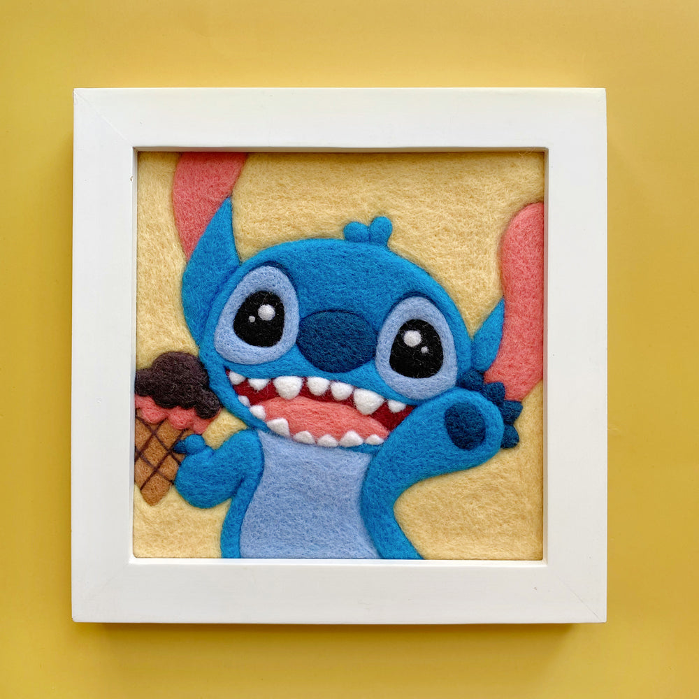 Stitch Needle felted Painting Kit Needle felting Projects Needle felti ...